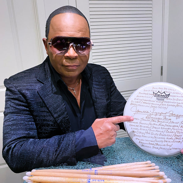 Jonathan Moffett Signed Drum Head Collectible - Moffett Store